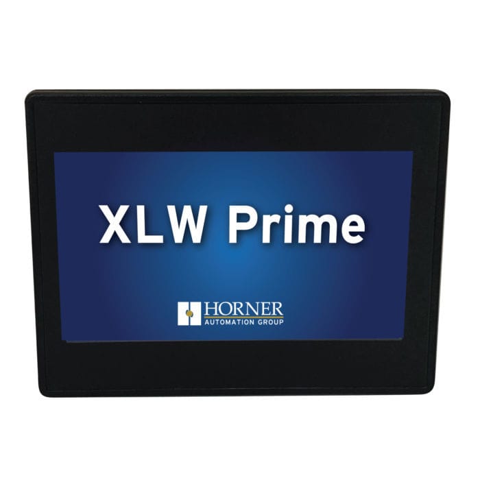 PLC with integrated touch screen HMI - XLW Prime OCS - Horner Automation - integrated / micro ...