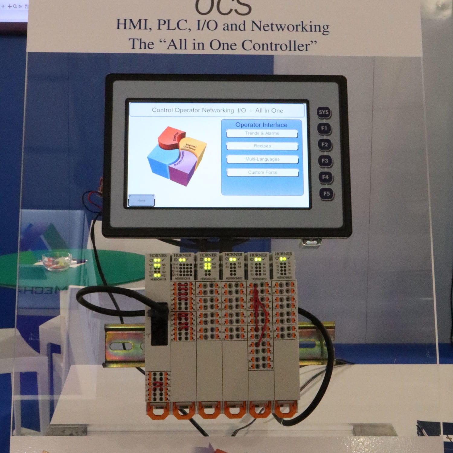 PLC with built-in remote I/O - XL Prime - Horner Automation - compact ...