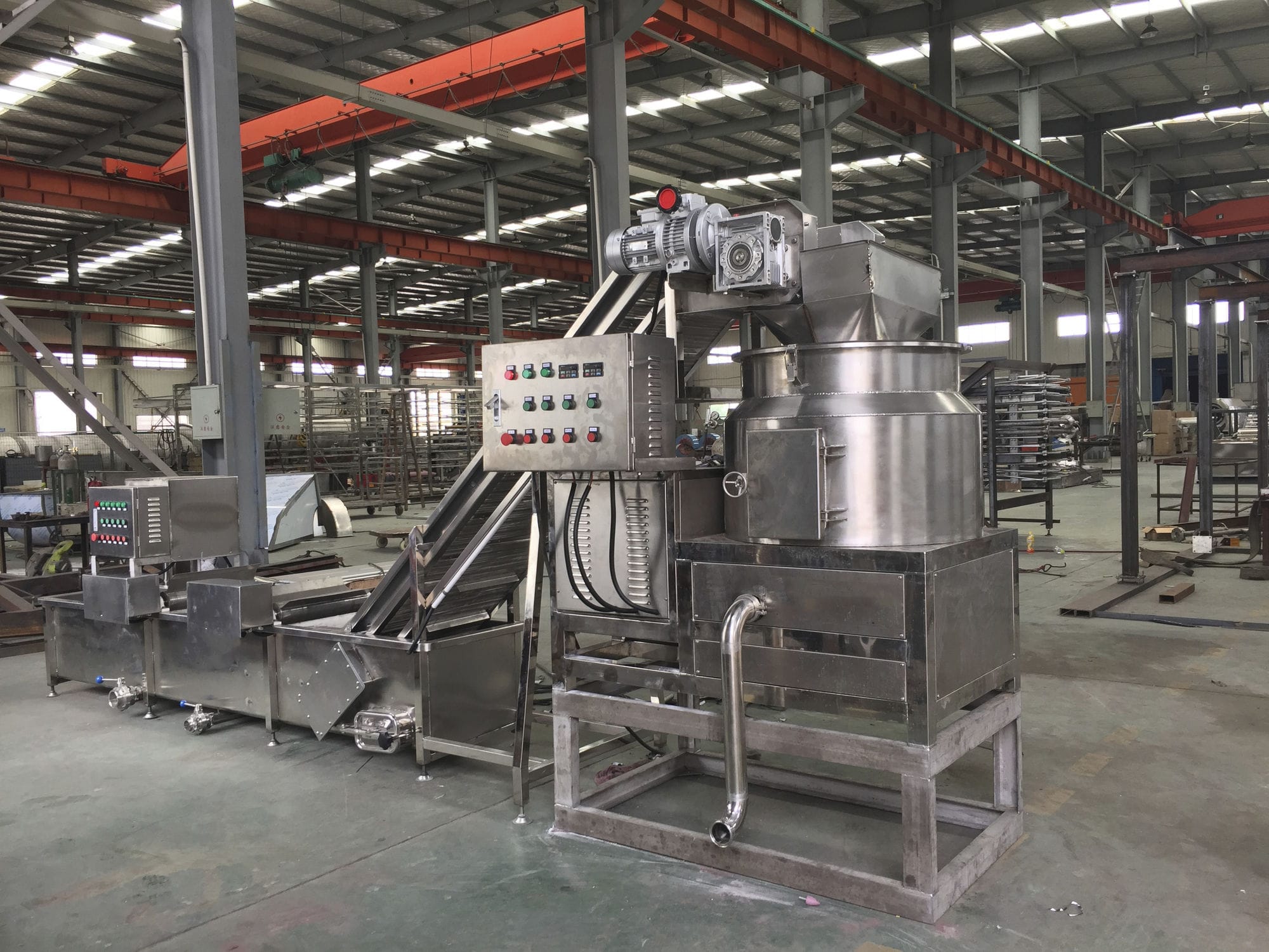 Centrifugal dewatering system - CTS-600 - SHAOXING WALLEY FOOD ...