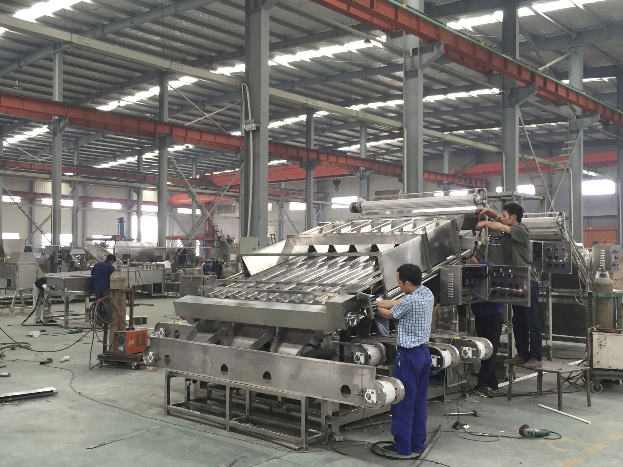 Shrimp grader - XSJ-12/18 - SHAOXING WALLEY FOOD MACHINERY CO., LTD.