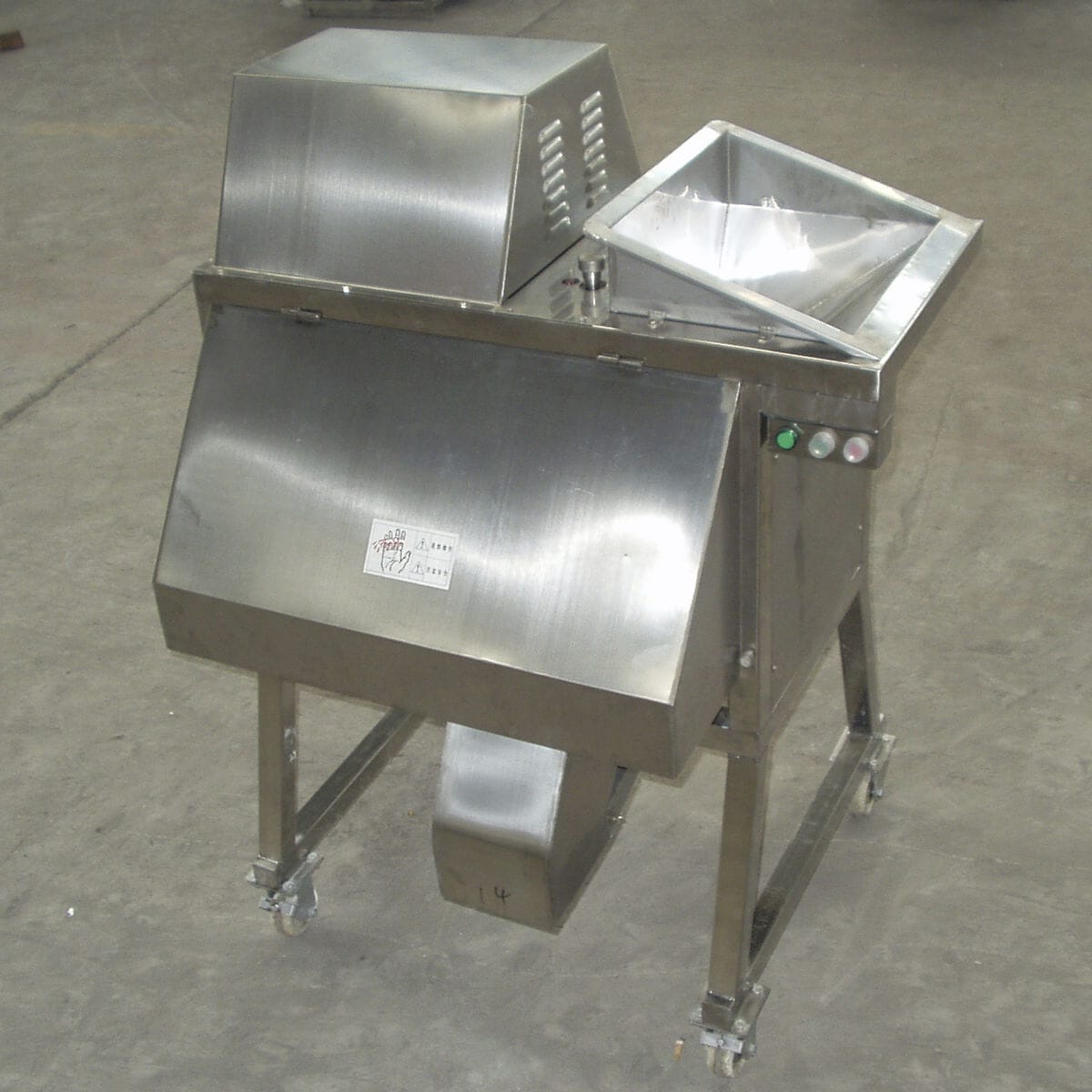 Vegetable dicer - SCD-350 - SHAOXING WALLEY FOOD MACHINERY CO., LTD ...