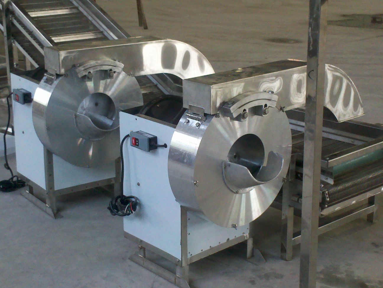 Potato vegetable cutting machine - SCT-502 - SHAOXING WALLEY FOOD ...