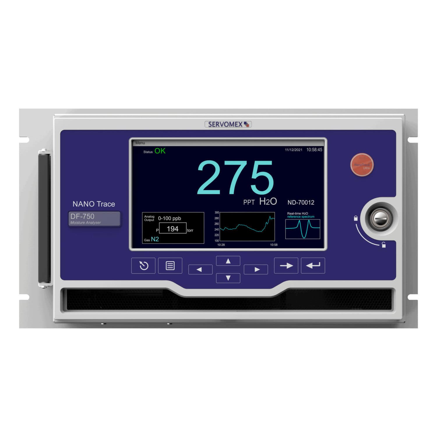 Nitrogen analyzer - DF-750 - SERVOMEX - oxygen / hydrogen / monitoring