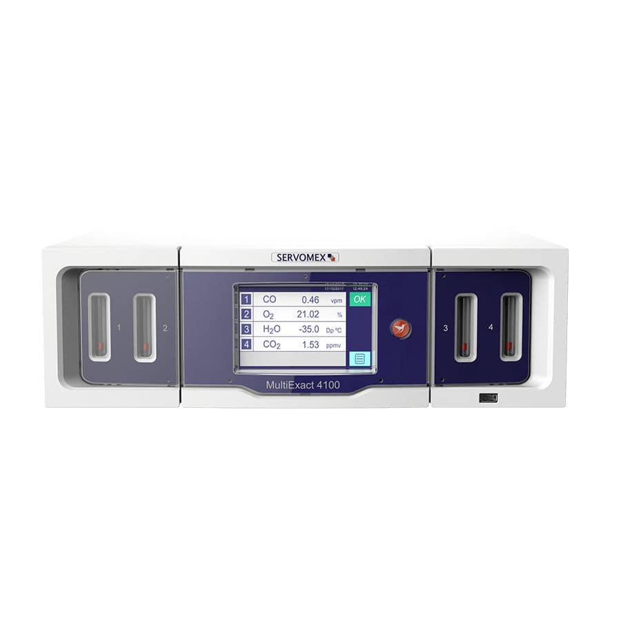 Oxygen analyzer - MultiExact 4100 - SERVOMEX - carbon dioxide / carbon ...