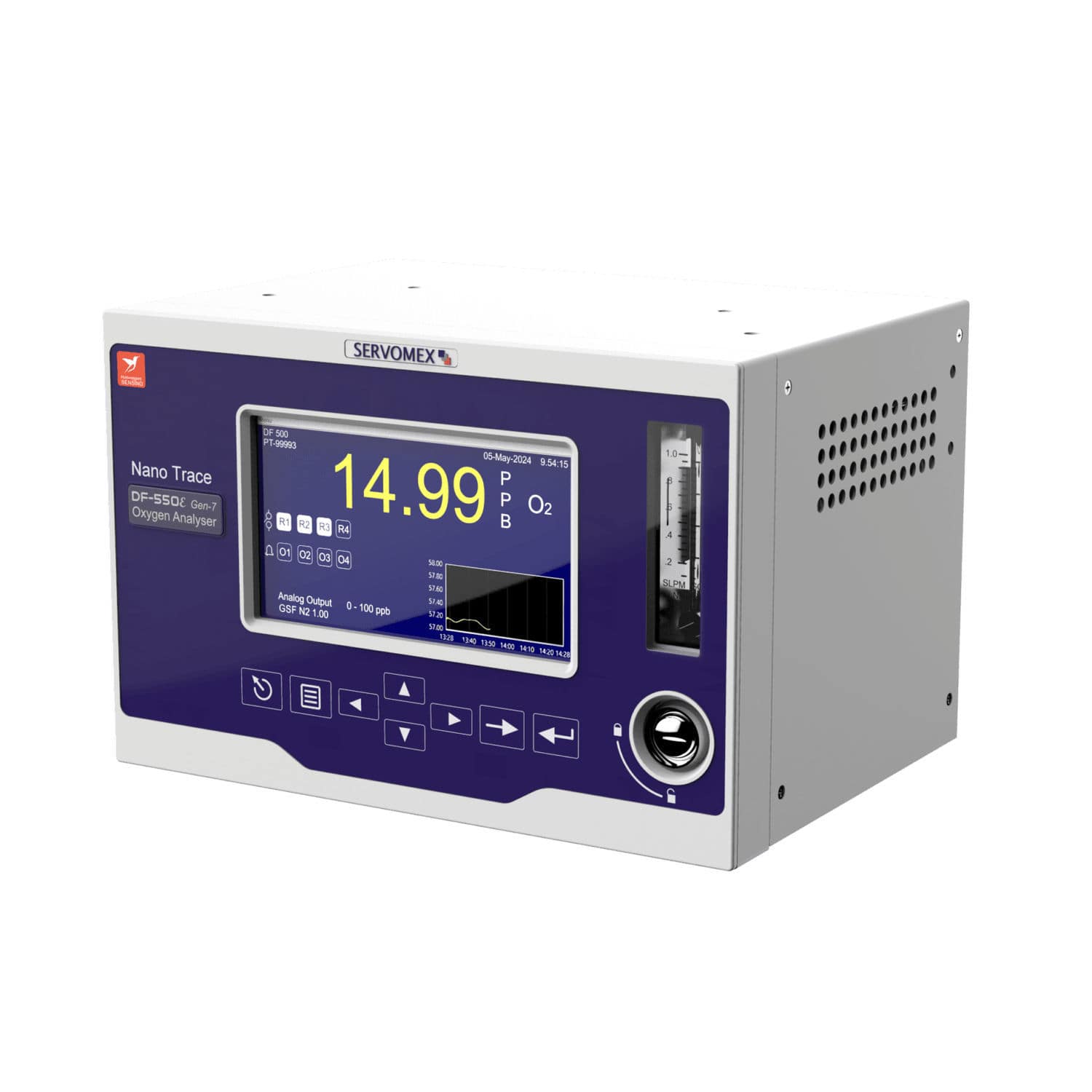 Oxygen analyzer - NanoTrace DF-550E - SERVOMEX - monitoring / process ...