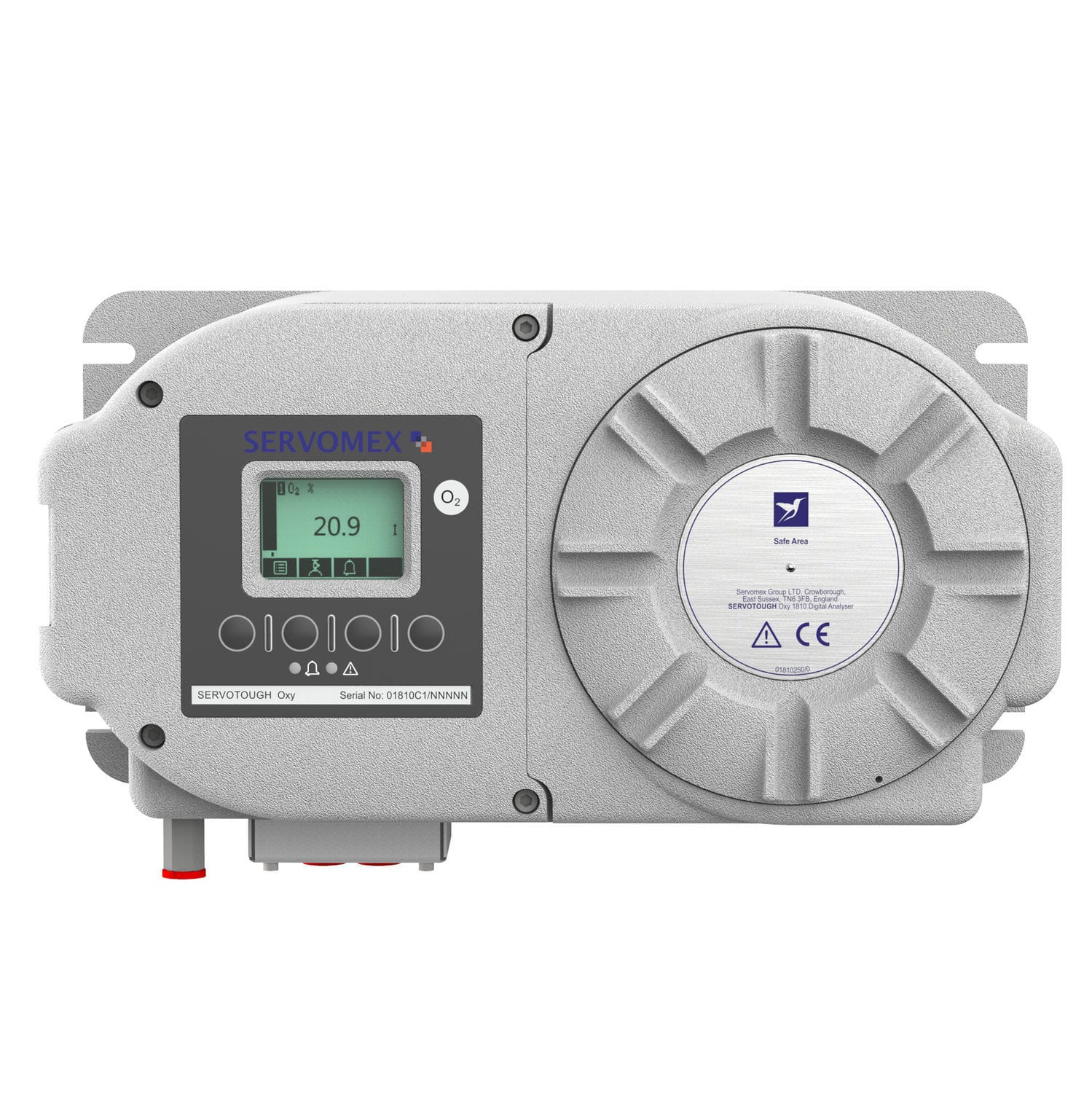 Oxygen analyzer - Oxy 1810 - SERVOMEX - gas / monitoring / process