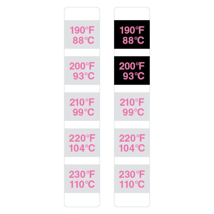 Thermo-sensitive label - THERMOSTRIP DC - SpotSee - self-adhesive / for ...