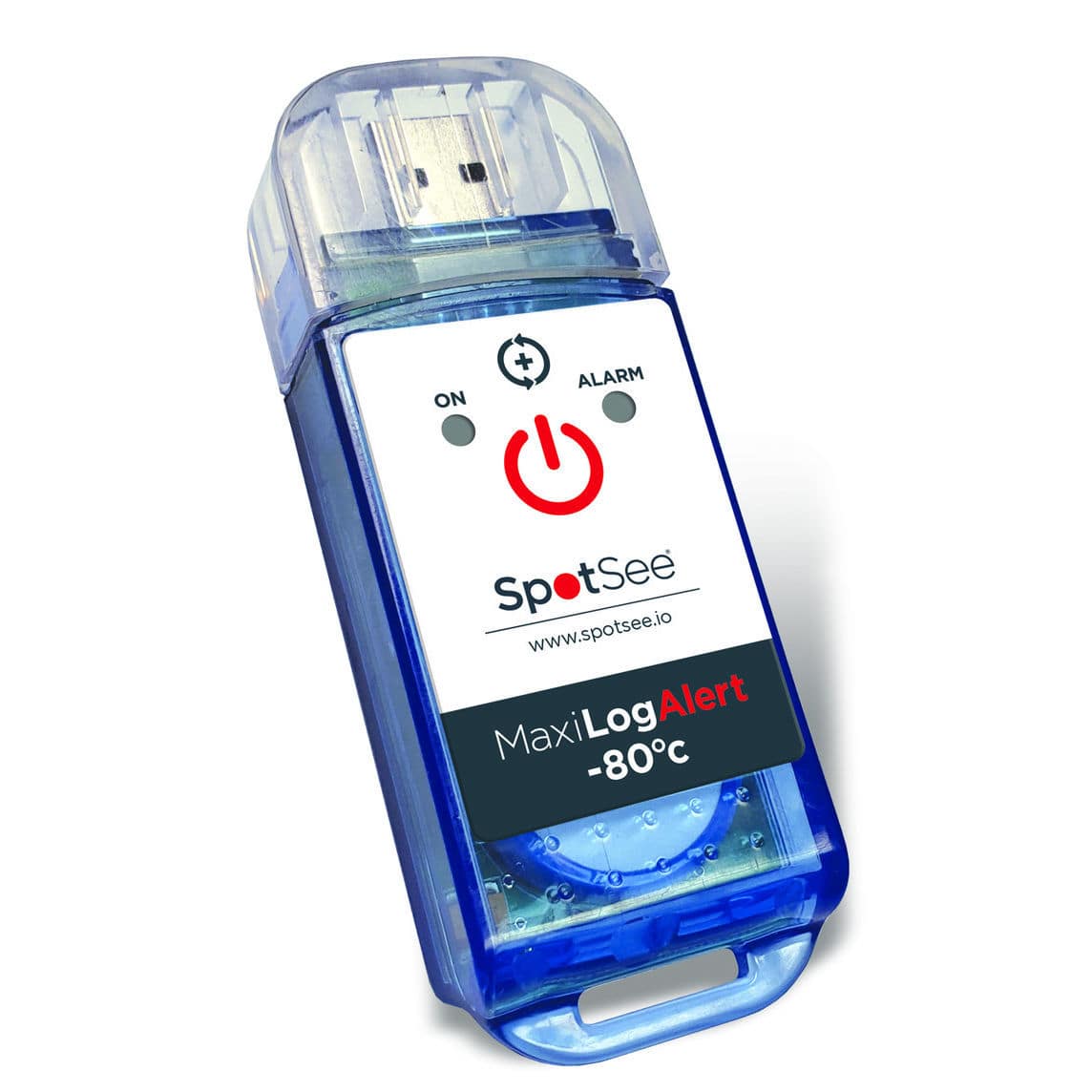 Temperature data logger - Maxilog - SpotSee - USB / for pharmaceutical ...