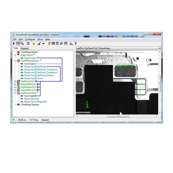 Measurement software - VisionPro - Cognex Corporation - programming ...