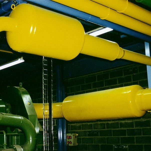 Discharge silencer - SL - Boët StopSon - vacuum