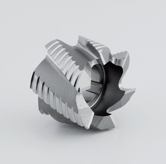 Shell-end milling cutter - CF95 - Carmon - solid / face / semi-finishing
