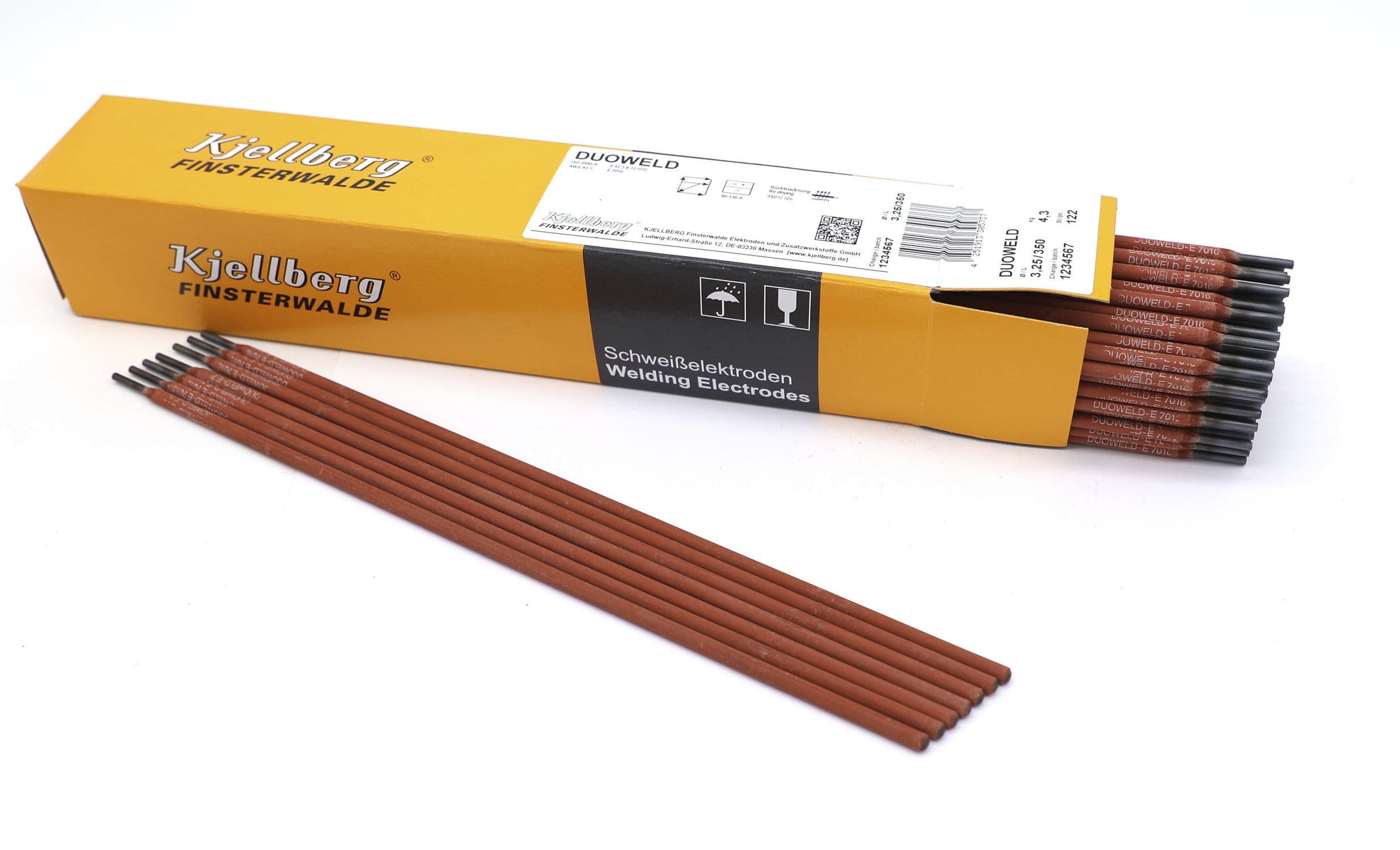 Arc welding electrode - DUOWELD - Kjellberg Finsterwalde - for steel ...