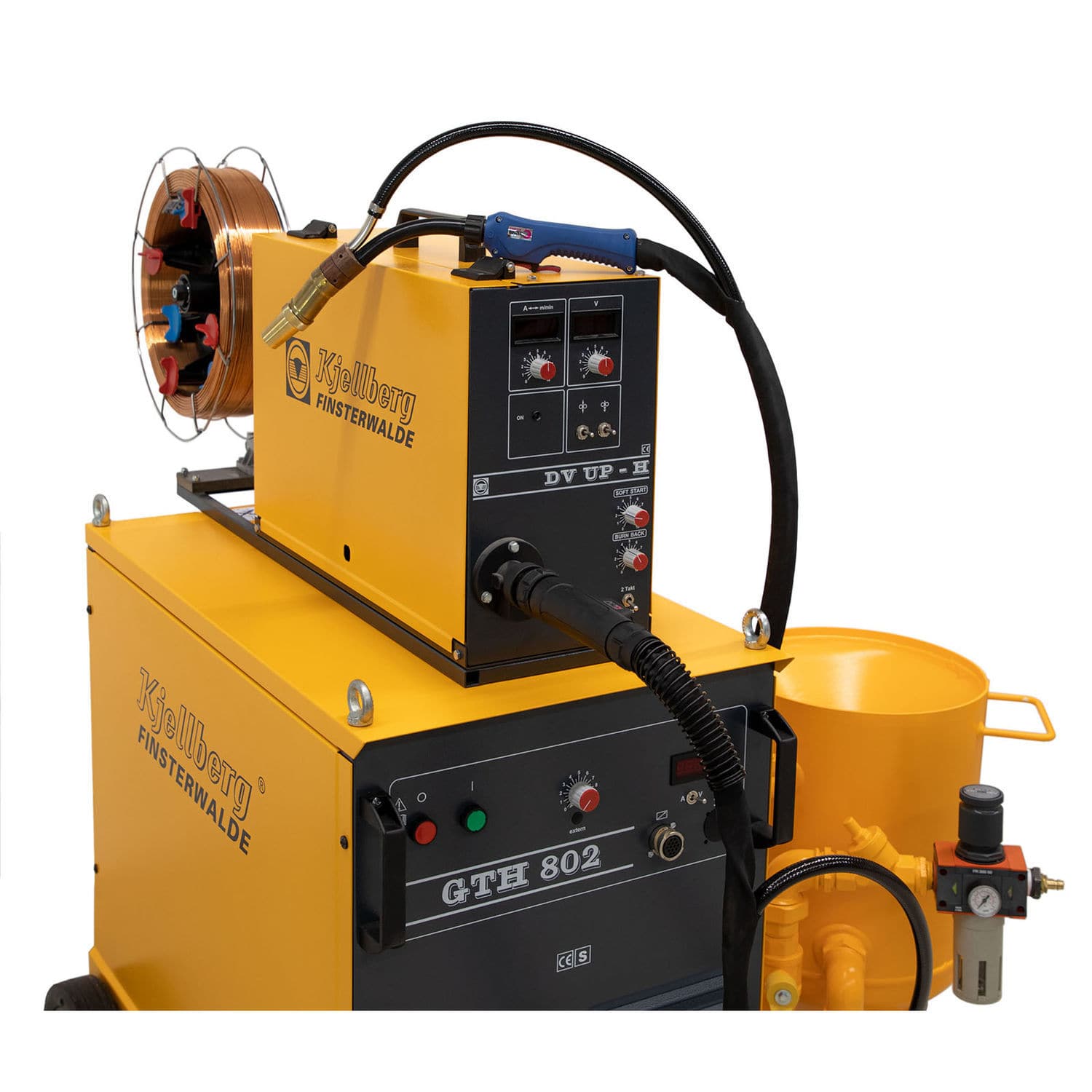 Mobile feeding unit - DV UP-H - Kjellberg Finsterwalde - arc welding / coil / manual