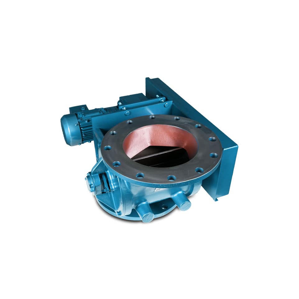 Powder rotary valve - ROTOLOK - for grain / for dust collectors / round ...