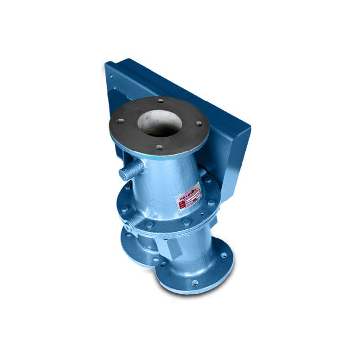 Pneumatic conveying diverter valve - ROTOLOK - powder / for pellets