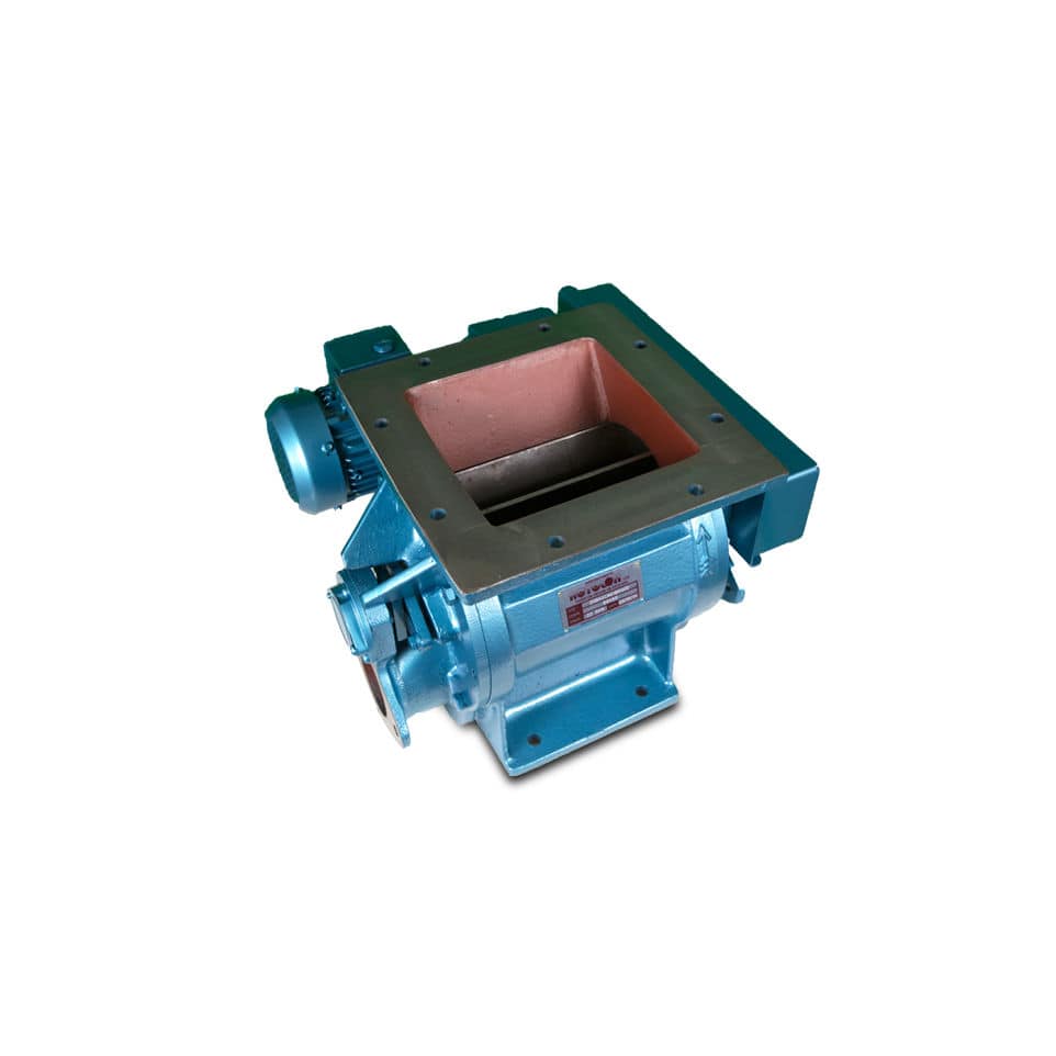 Powder rotary valve - ROTOLOK - for grain / for dust collectors / round ...