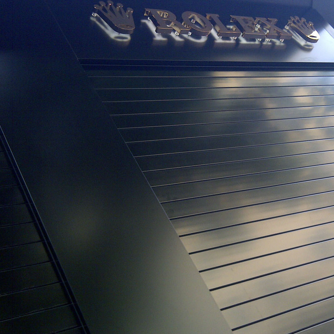 Extruded aluminum roller shutter - Securbaix - Collbaix Security Shutters