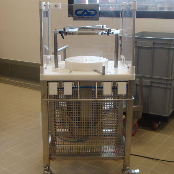 Soft cheese portioning machine - TA48 - CAD PROJECT S.R.L. - blade ...