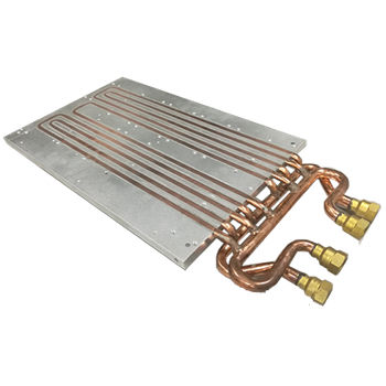 Aluminum cold plate - Compelma - custom