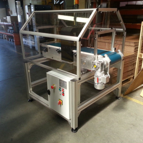 Tunnel demagnetizer - 16.05.B - Braillon Magnetics - for workpieces ...