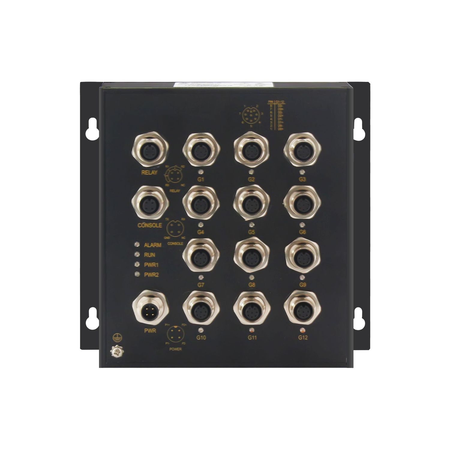 Managed ethernet switch - Admas8212G-M12-12GT - Wuhan Maiwe ...