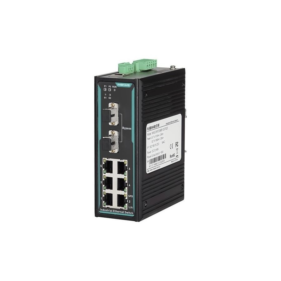 Managed ethernet switch - MISCOM7208BP-2GF - Wuhan Maiwe Communication ...