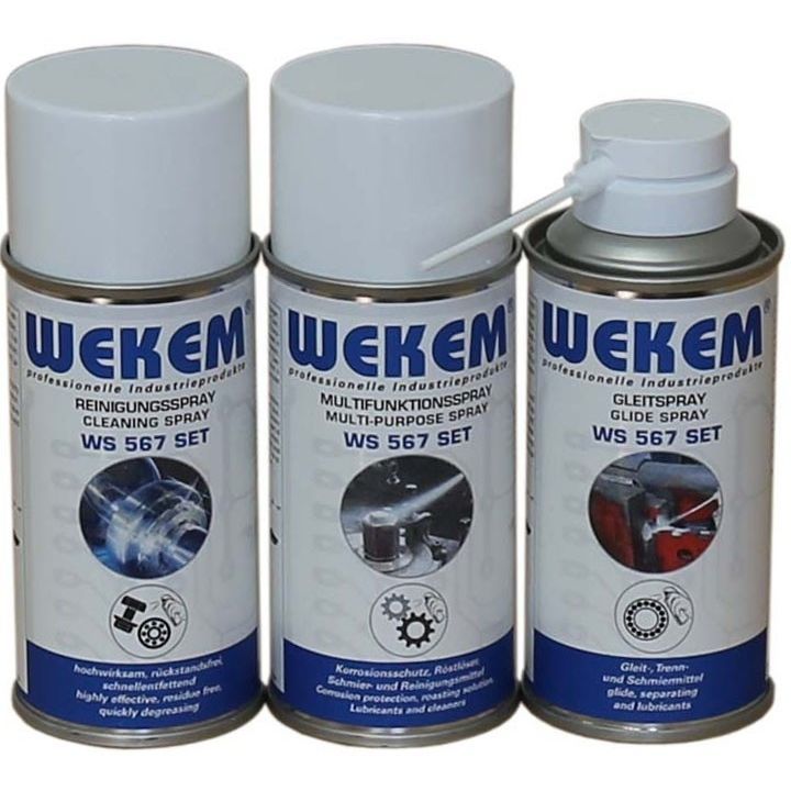 Cleaning spray - WS 567S - Wekem - lubricant / corrosion protection