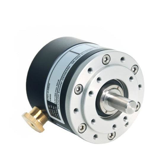 Absolute rotary encoder - 2REX-A-AN series - Scancon - solid-shaft ...