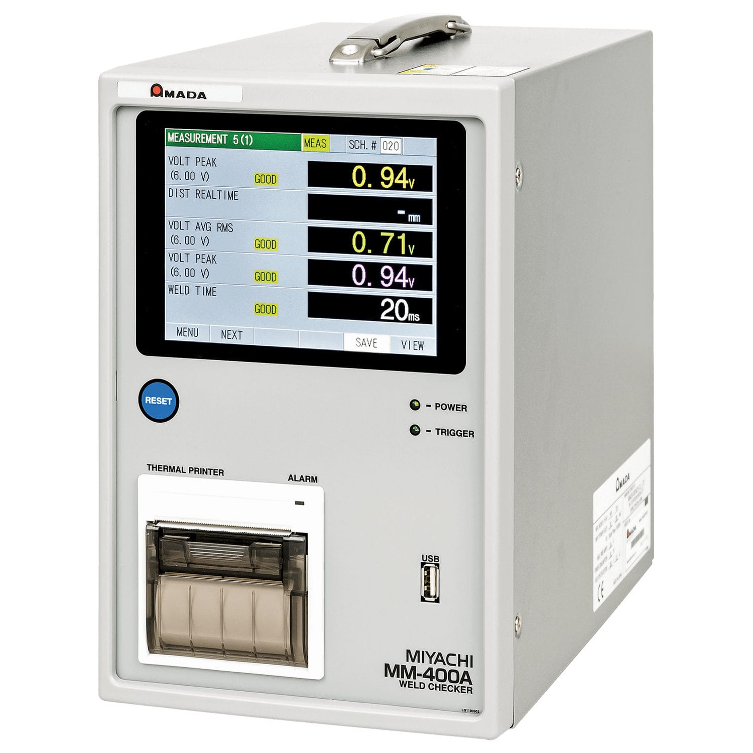 Voltage monitoring unit - MM-400A - AMADA WELD TECH Inc. - current ...