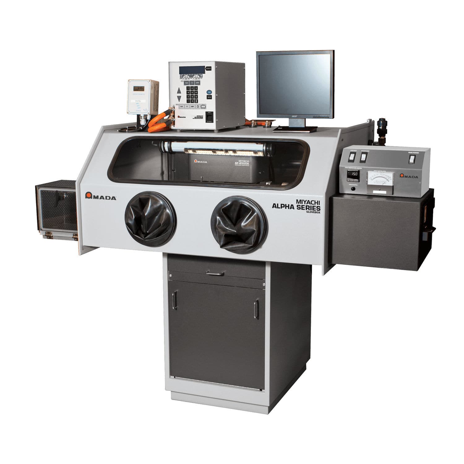 Stainless steel glove box - Alpha - AMADA WELD TECH Inc. - laser ...