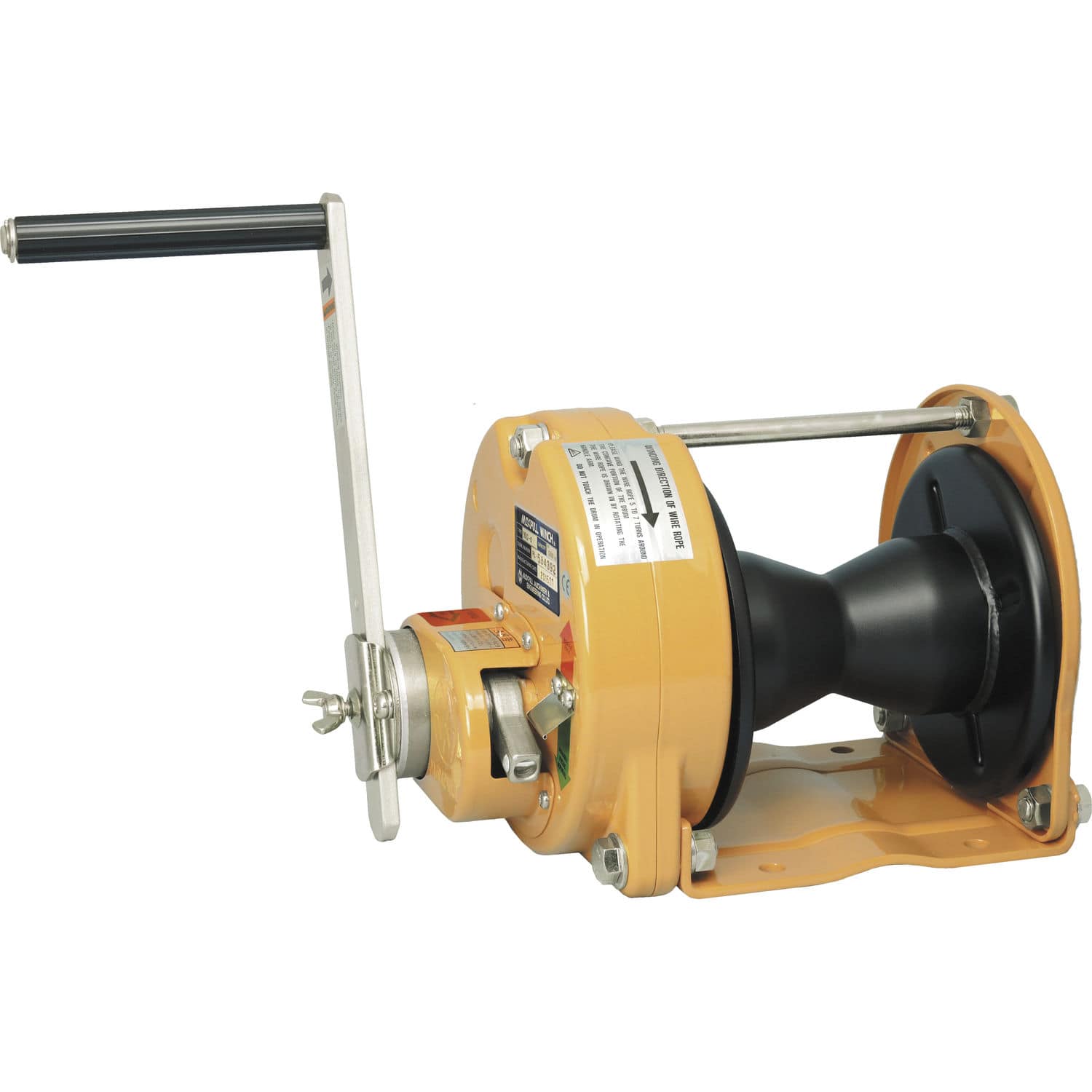 Manual capstan winch - MC-5 - Maxpull - compact / horizontal