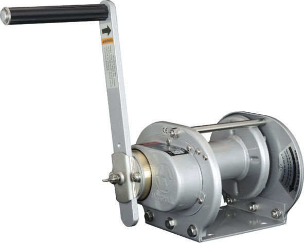 Manual winch - ST-1-SI - Maxpull - wire rope / compact / gear
