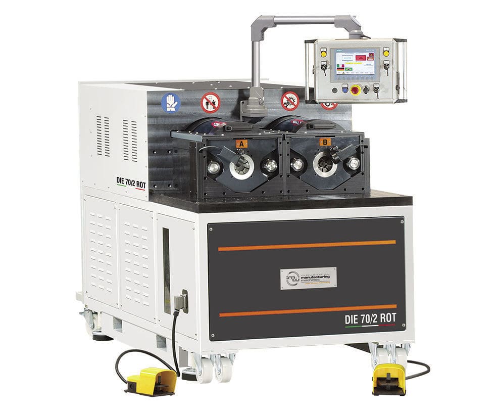 Twin-head forming machine - DIE series - Industrial Manufacturing ...
