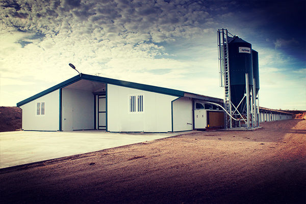 Cone-bottom silo - G01SG series - SYMAGA SILOS - for food products ...