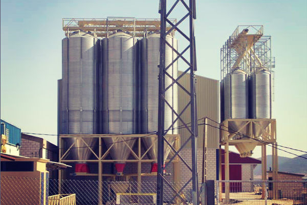 Cone-bottom silo - S.C series - SYMAGA SILOS - for pellets / for grain ...