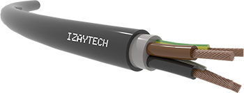 Power cable - IZAYTECH - for building cabling / flexible