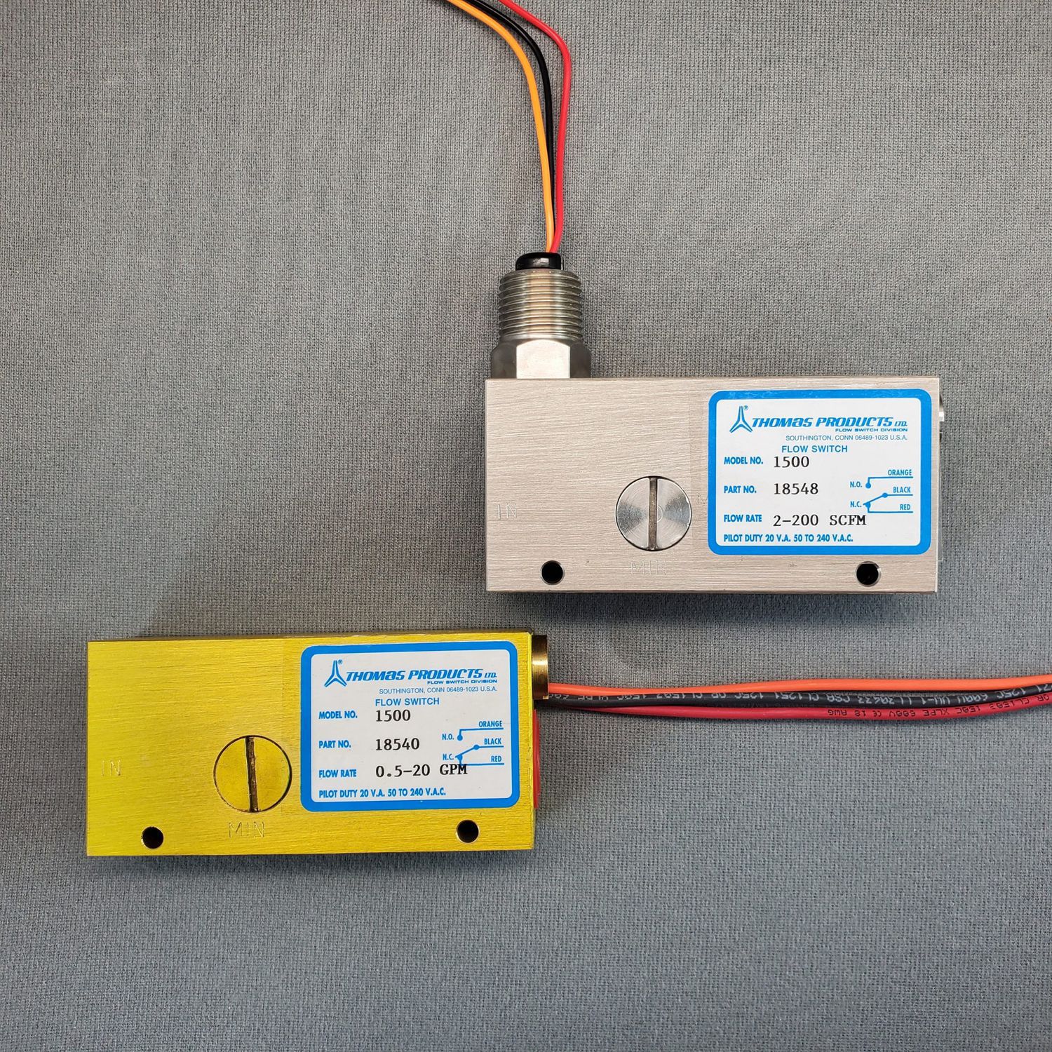 Liquid flow switch - 1500 series - Thomas Products LTD - reed / for gas ...