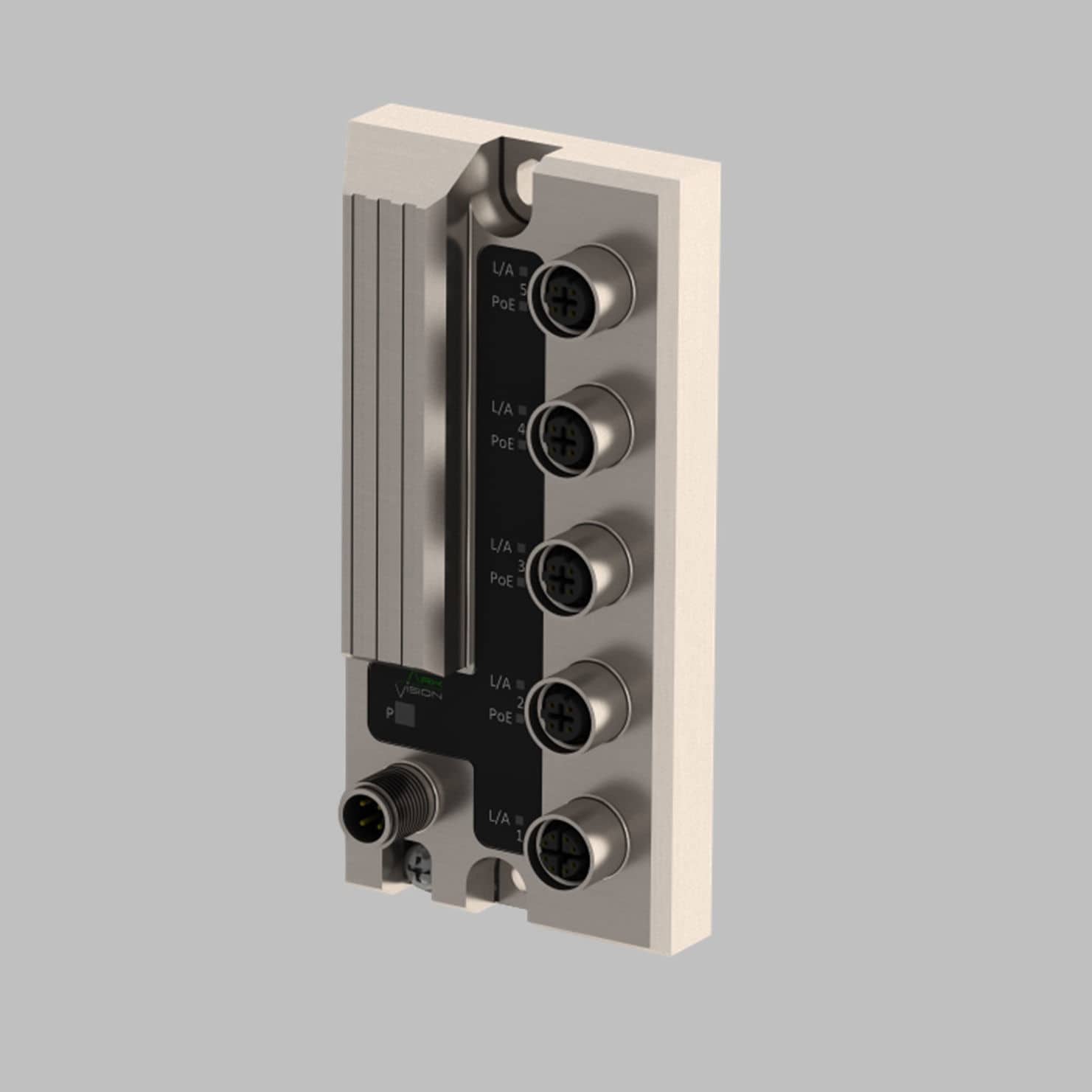 PoE network switch - ArkSwitch TX 4+1 PoE - Ark Vision Systems ...