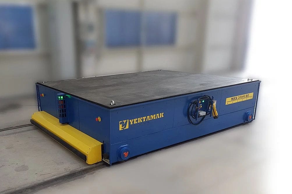 Transfer rail guided cart - Seyiton Transfer Carts - electric