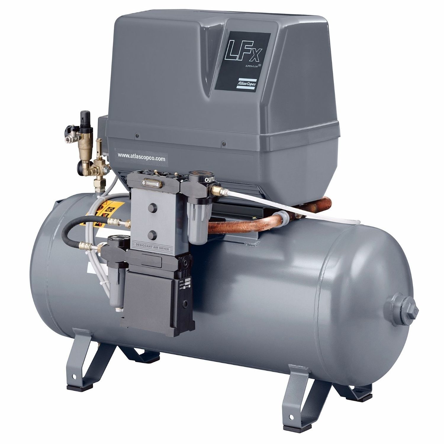 Piston compressor - LFx 0,7 – 2,0 - Atlas Copco Kompressoren und ...