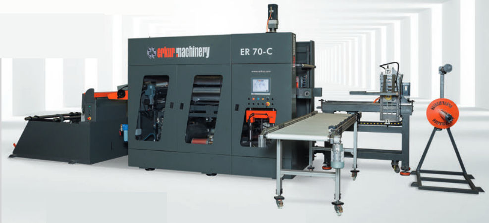 Roll-fed thermoforming machine - ER 70 C - Erkur Thermoforming ...