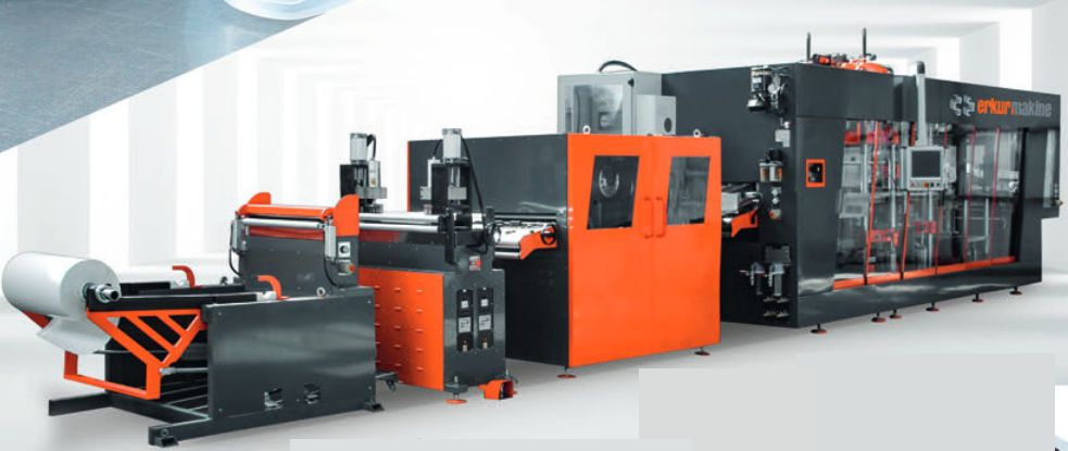 Sheet thermoforming machine - ER 70-3 XL - Erkur Thermoforming ...