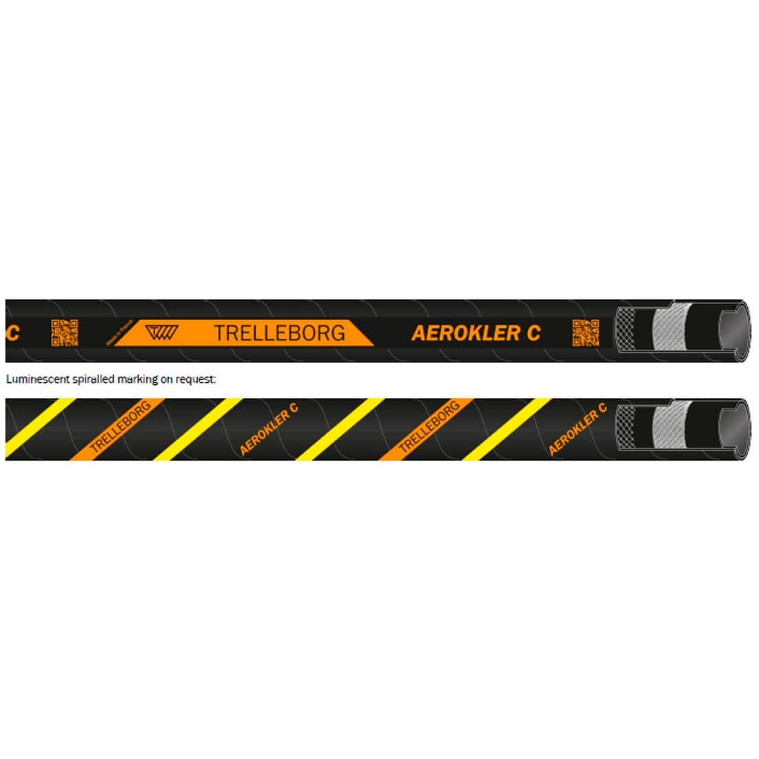 Fuel hose - AEROKLER C - Trelleborg Industrial Hose - for hydrocarbons / for hazardous fluids ...