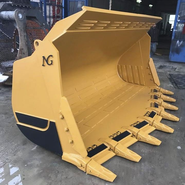 Standard tooth bucket - NUR GRUP MÜHENDİSLİK MAKİNA AŞ - for loaders