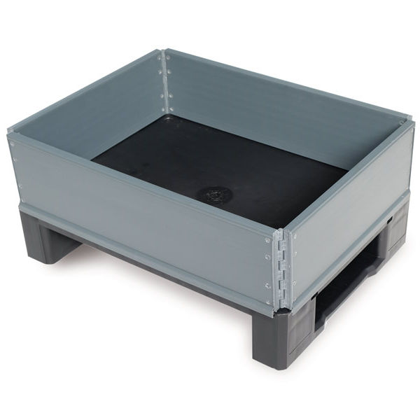 Plastic pallet collar - CL600 - CMP srl - foldable