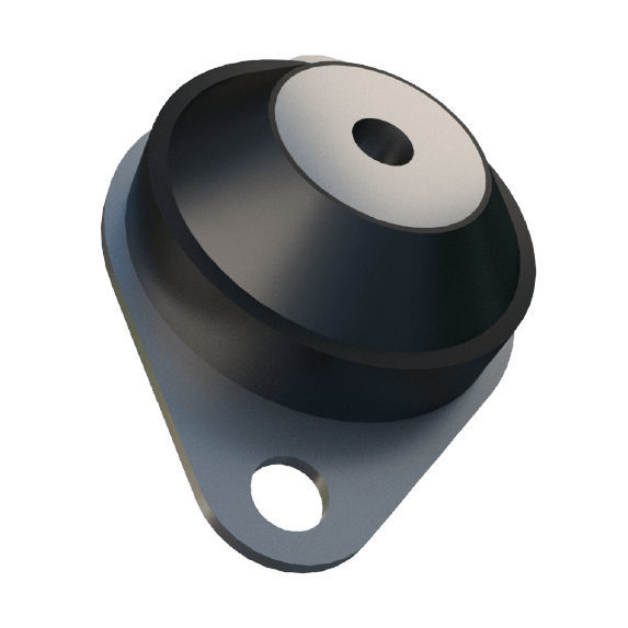 Cylindrical anti-vibration mount - 17-1566-45 - Trelleborg ...