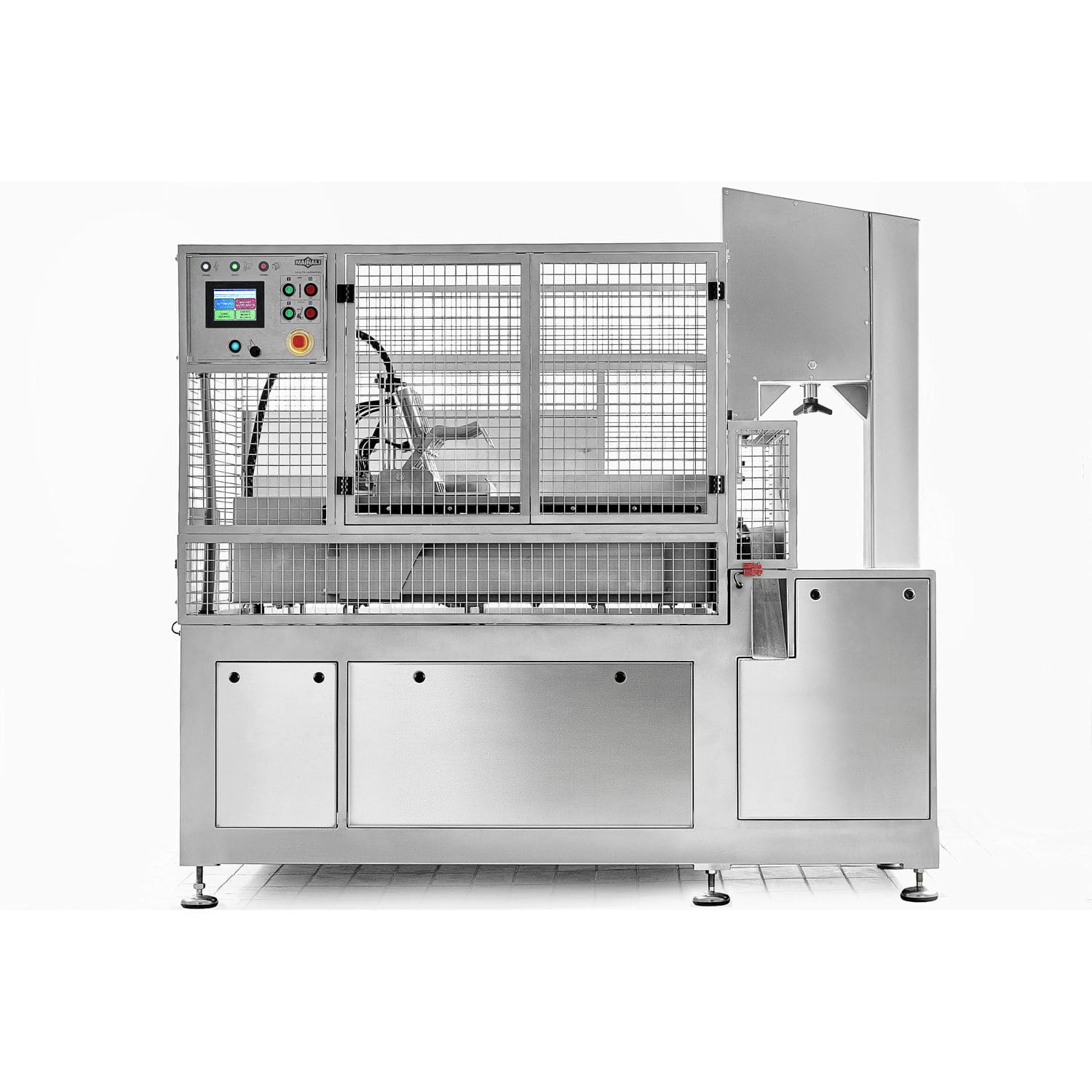 Fish slicing machine - Compact RBC - Mainali - meat / for frozen ...