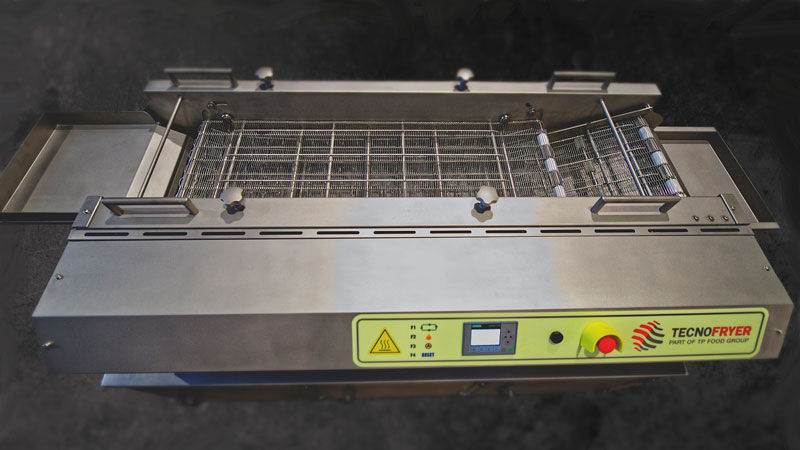 Continuous industrial fryer - FRYE - Tecnofryer - fruit / conveyor ...