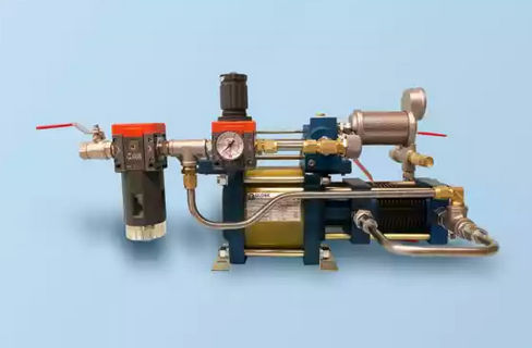 Variable air-flow amplifier - AB, ABD - GLOBE Airmotors, Test Equipment ...