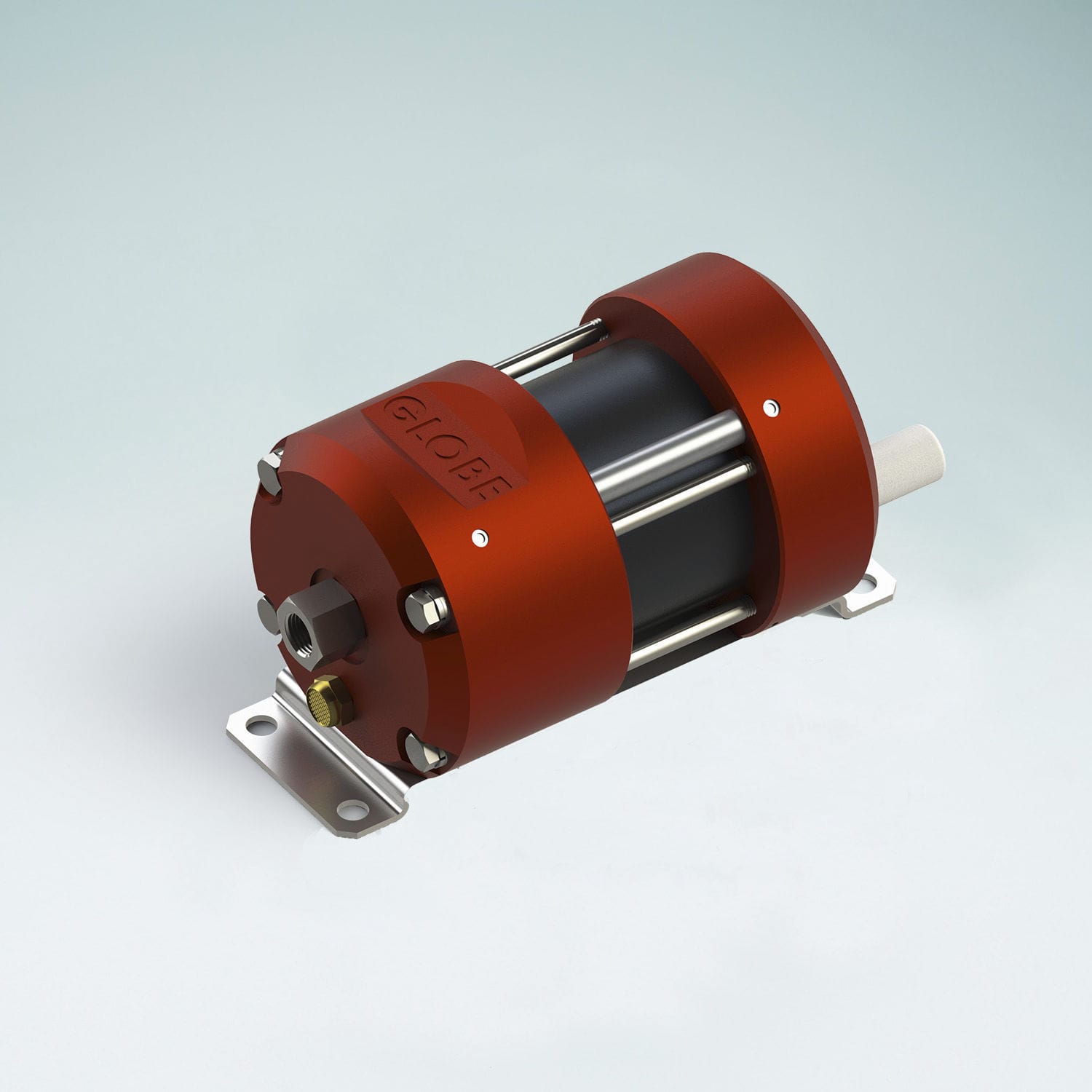 Piston pressure booster - GBC-49 - GLOBE Airmotors, Test Equipment ...